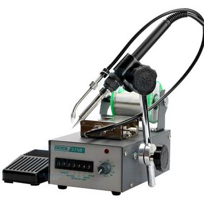 Quick 375B+ Máy Hàn Trạm Tự Động Nạp Dây Chì 60W, 220VAC, 200-480°C