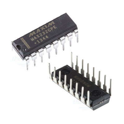 MAX232CPE+ Line Transceiver, 16-PDIP