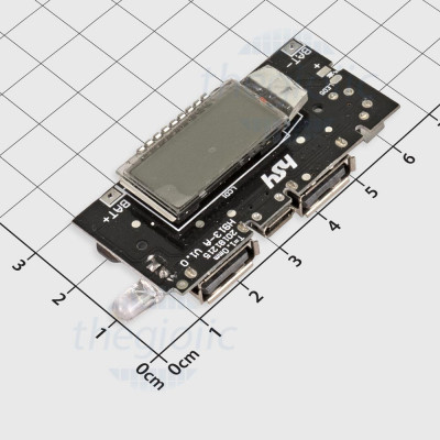 H913-A Mạch Sạc Pin 18650 2 Ngõ Ra Hiển Thị LCD