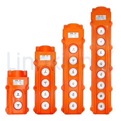 COB-63 Tay Điều Khiển Cẩu Trục 6 Nút 5A 250V